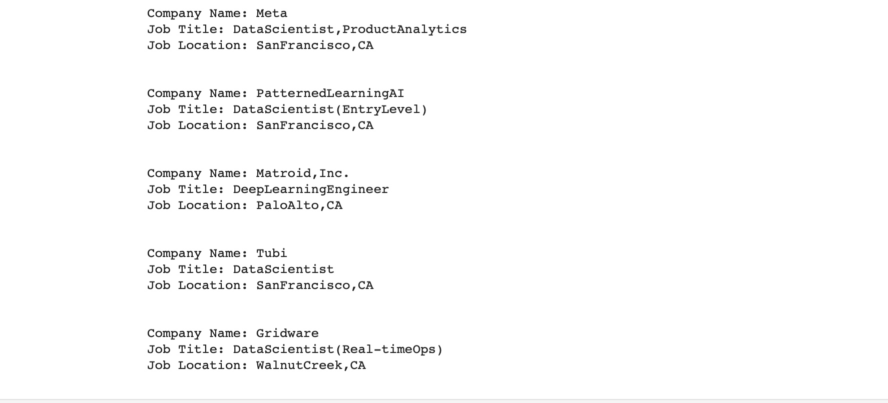 Automated Linkedin Job Listing Retrieval And Parsing Using Python With Beautifulsoup Divya